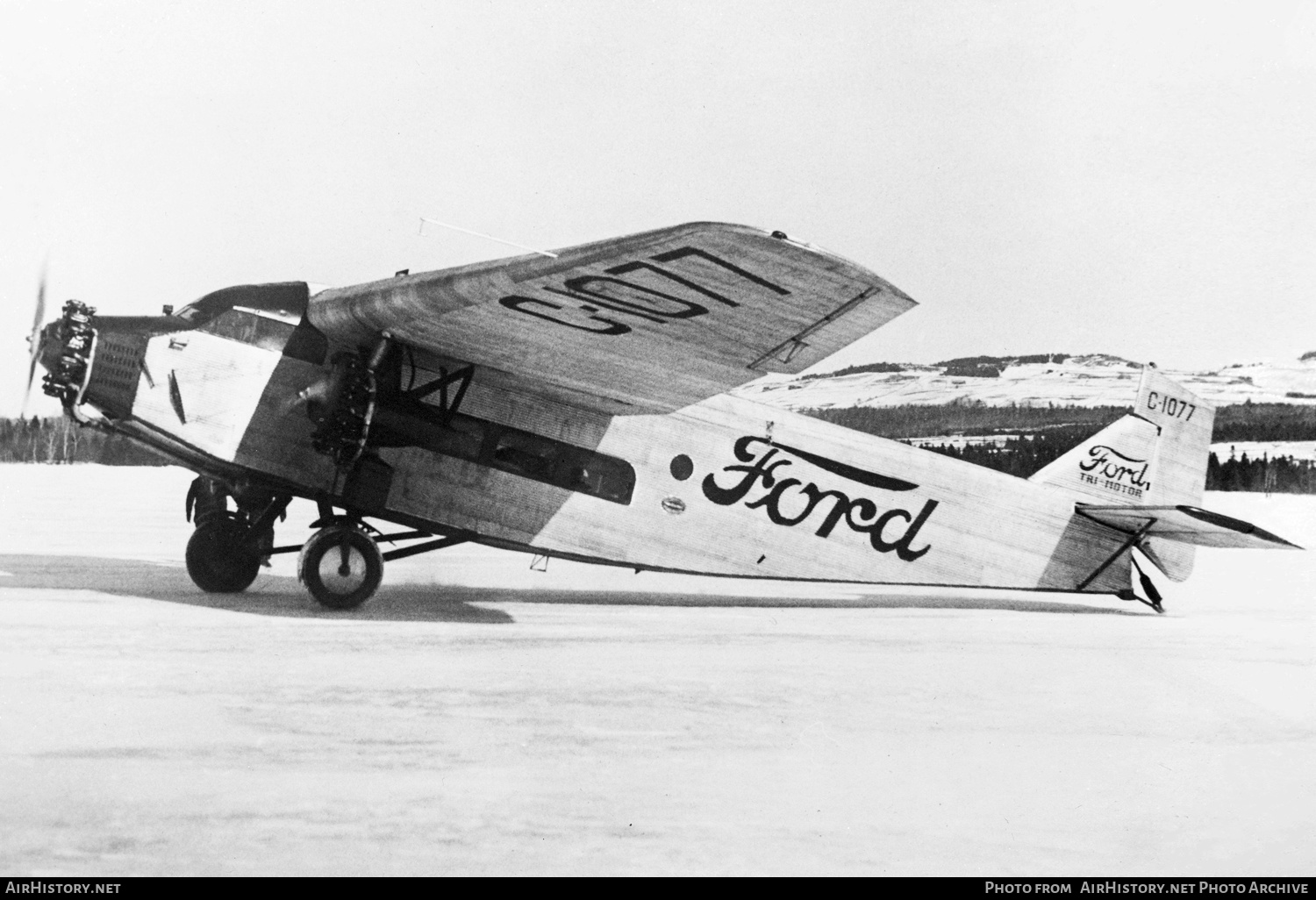 Aircraft Photo of NC1077 / C1077 | Ford 4-AT-A Tri-Motor | Ford ...