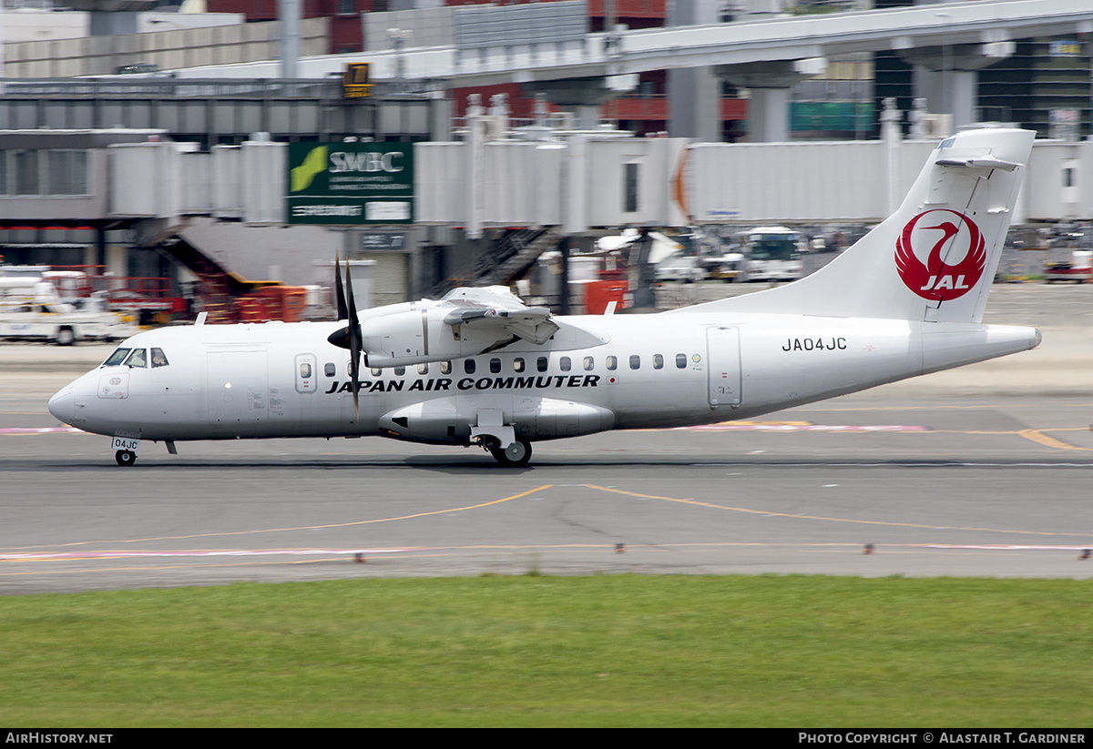 Aircraft Photo of JA04JC | ATR ATR-42-600 | Japan Air Commuter - JAC | AirHistory.net #651958