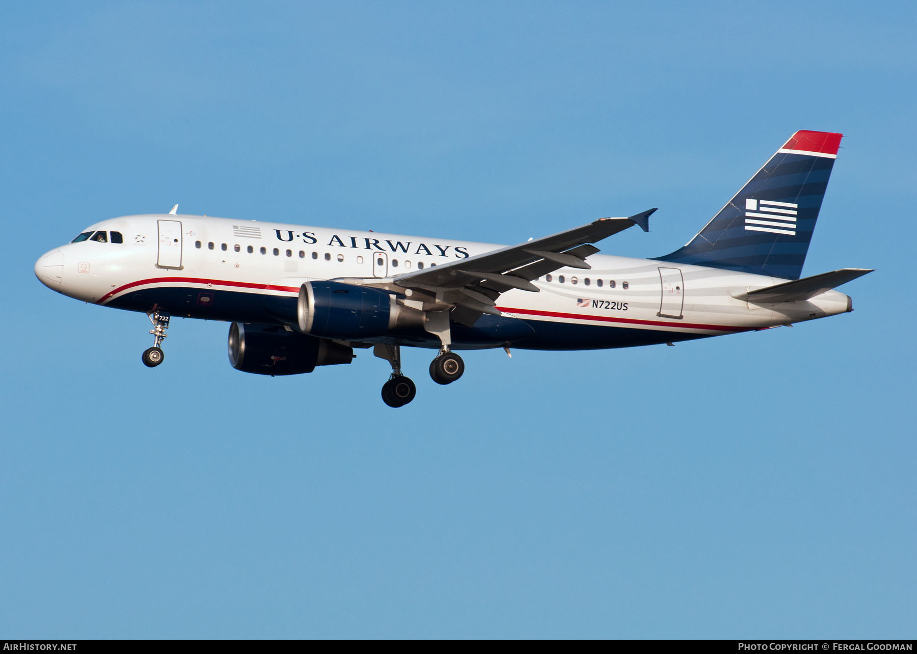 Aircraft Photo of N722US | Airbus A319-112 | US Airways | AirHistory ...