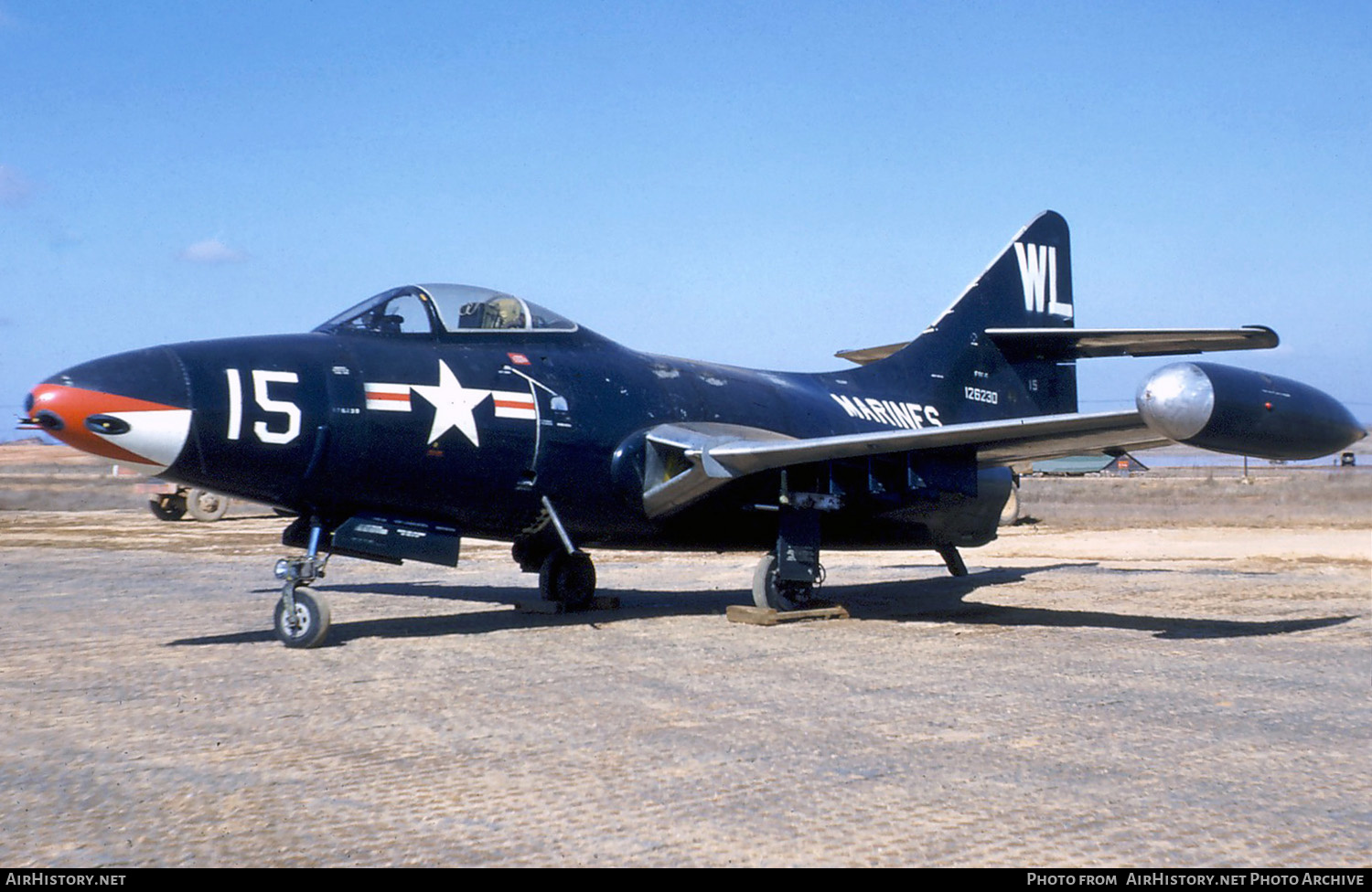 Aircraft Photo of 126230 | Grumman F9F-5 Panther | USA - Marines ...