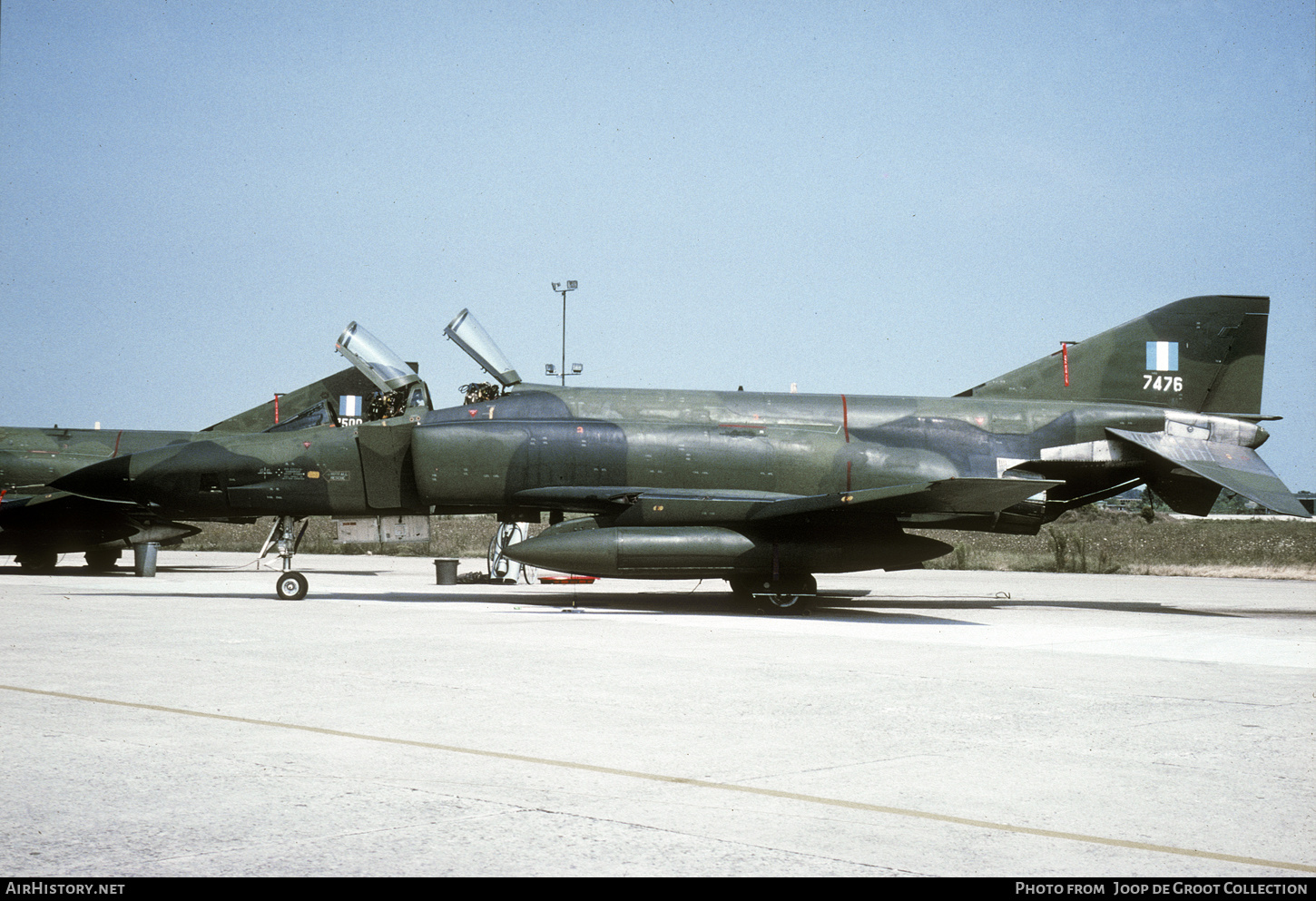 Aircraft Photo of 7476 | McDonnell Douglas RF-4E Phantom II | Greece - Air Force | AirHistory ...
