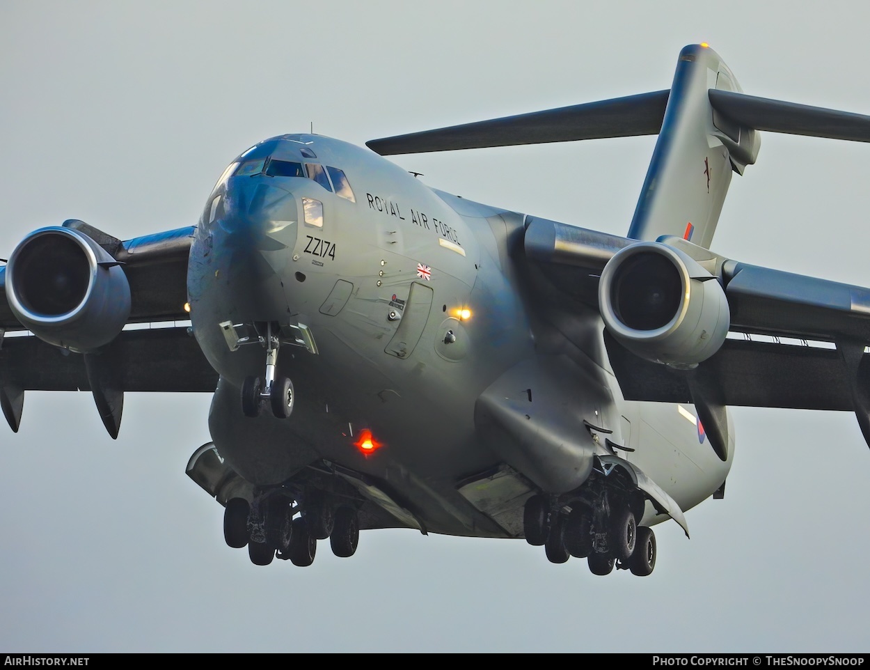 Aircraft Photo of ZZ174 | Boeing C-17A Globemaster III | UK - Air Force ...