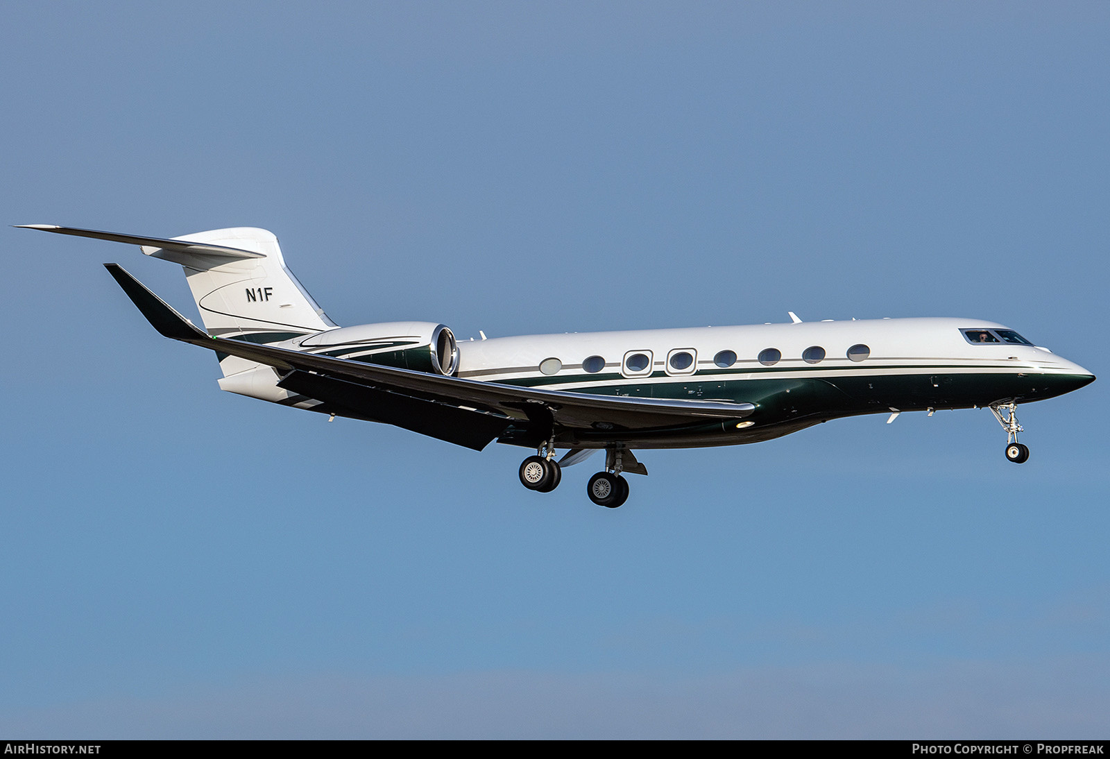 Aircraft Photo of N1F | Gulfstream Aerospace G650 (G-VI) | AirHistory ...