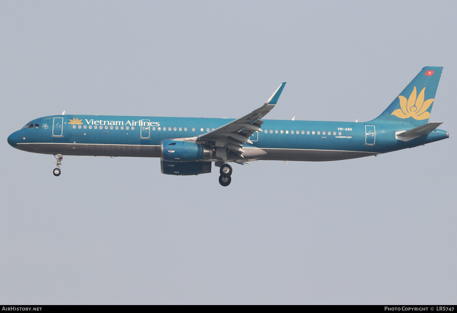 Aircraft Photo of VN-A611 | Airbus A321-231 | Vietnam Airlines ...