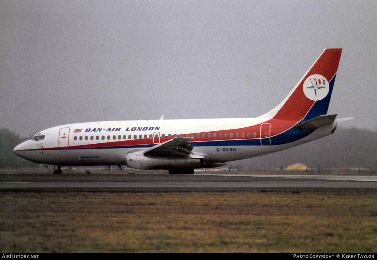 Aircraft Photo of G-BKNH | Boeing 737-210/Adv | Dan-Air London ...