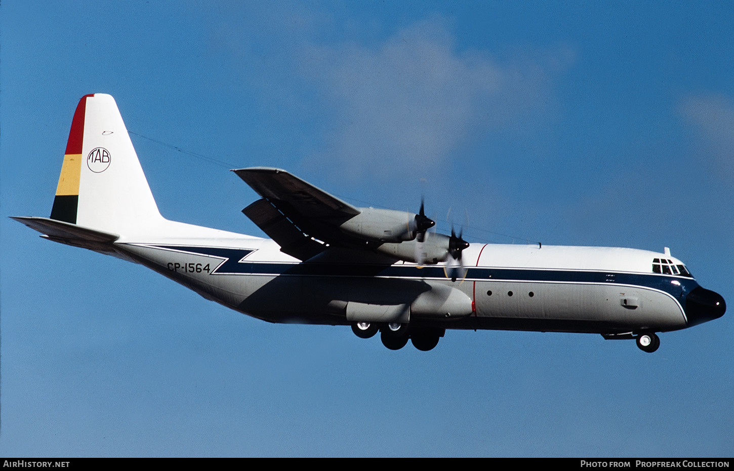 Aircraft Photo of CP-1564 | Lockheed L-100-30 Hercules (382G) | Transporte Aereo Boliviano ...
