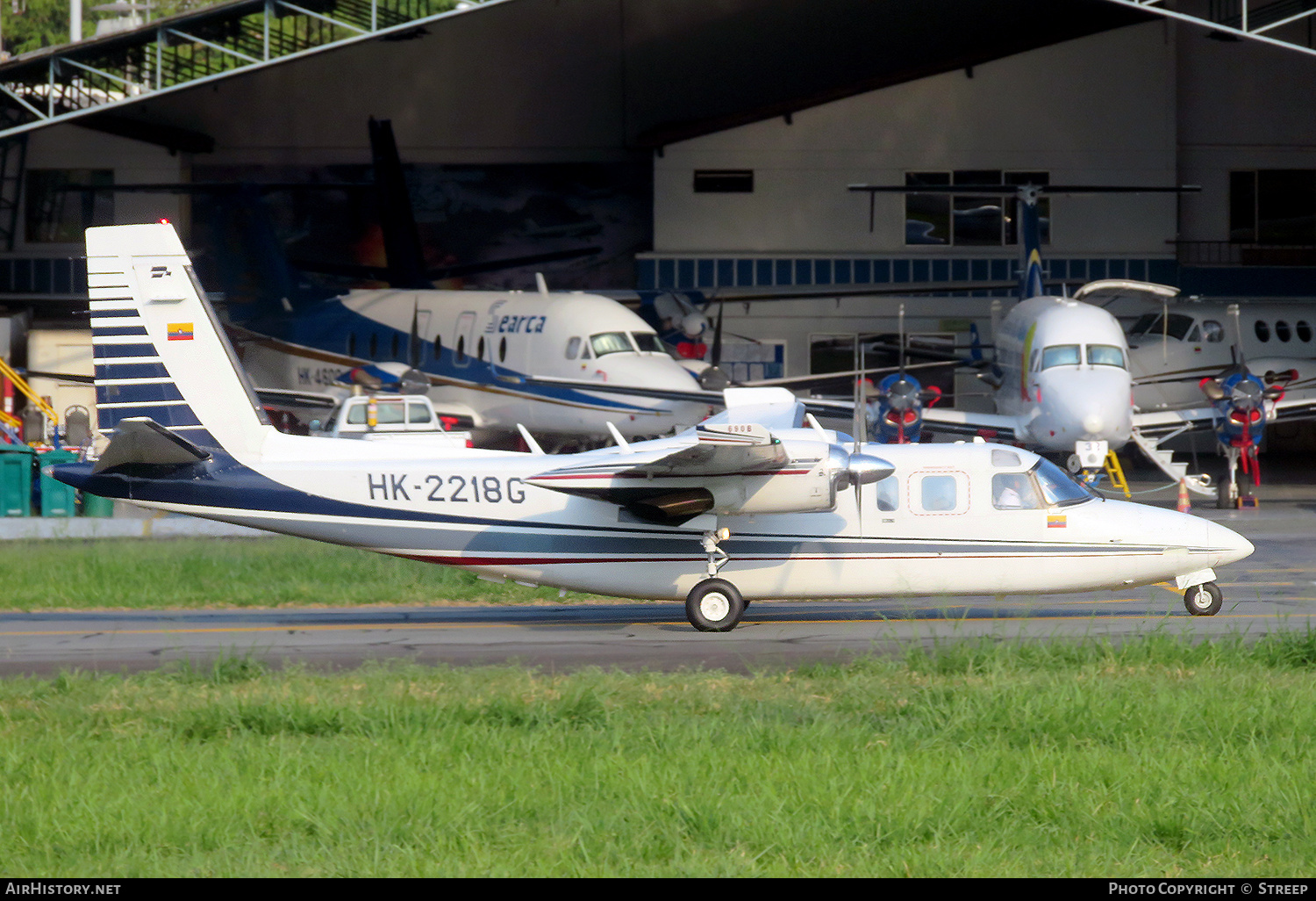 Aircraft Photo of HK-2218G | Aero Commander 690B Turbo Commander ...