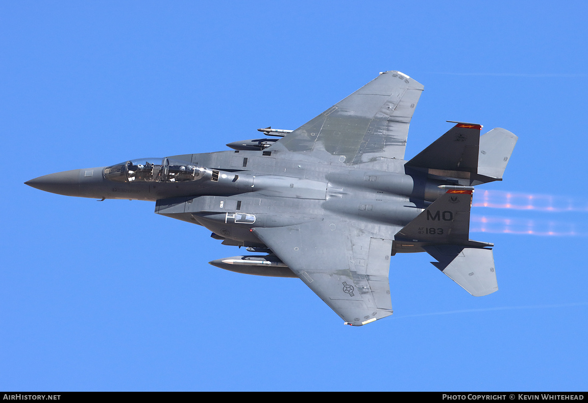 Aircraft Photo of 87-0183 / AF87-183 | Boeing F-15E Strike Eagle | USA ...