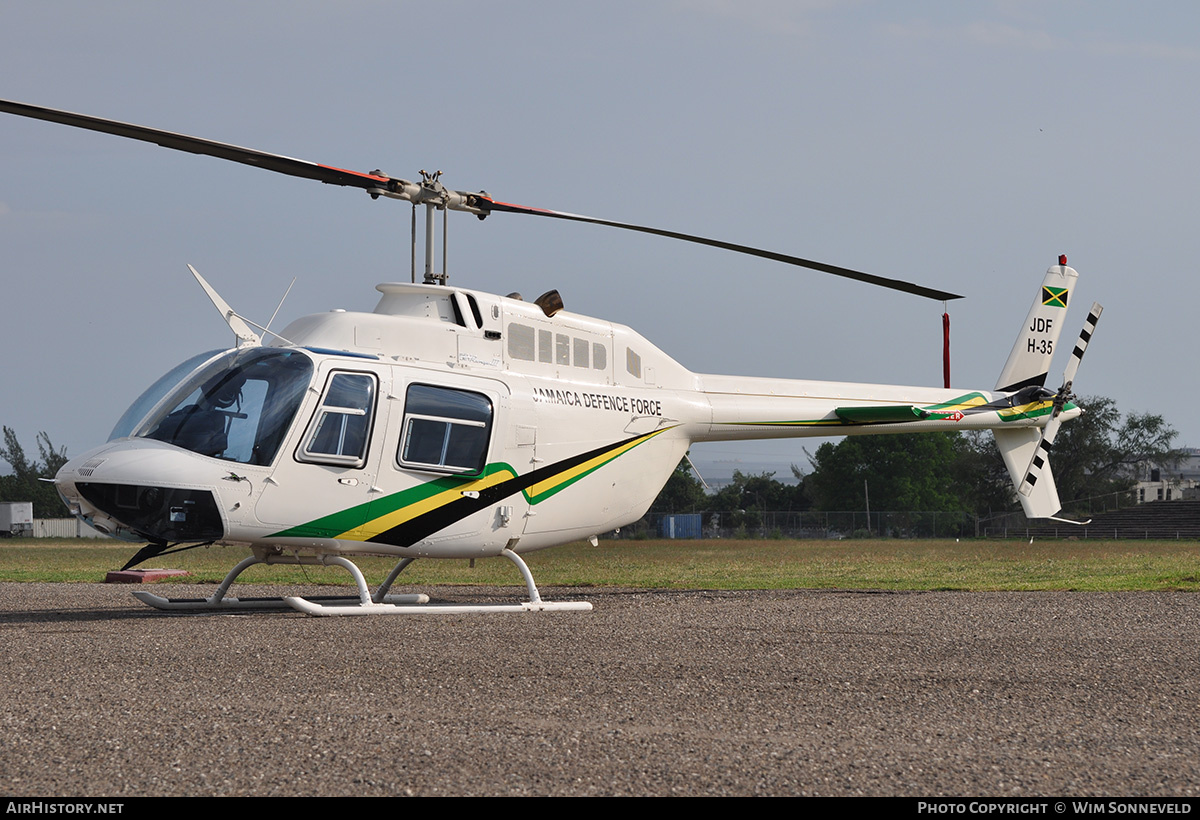 Aircraft Photo of JDF H-35 | Bell 206B-3 JetRanger III | Jamaica - Air ...