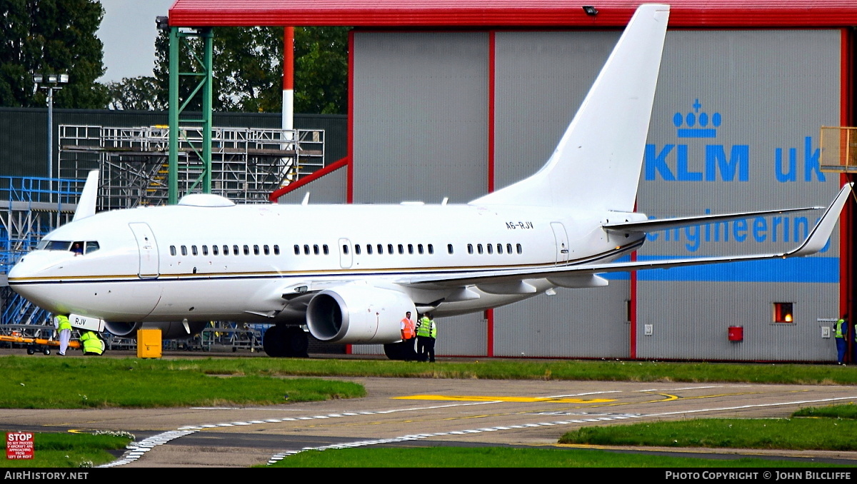 Aircraft Photo of A6-RJV | Boeing 737-77W BBJ | Royal Jet | AirHistory ...