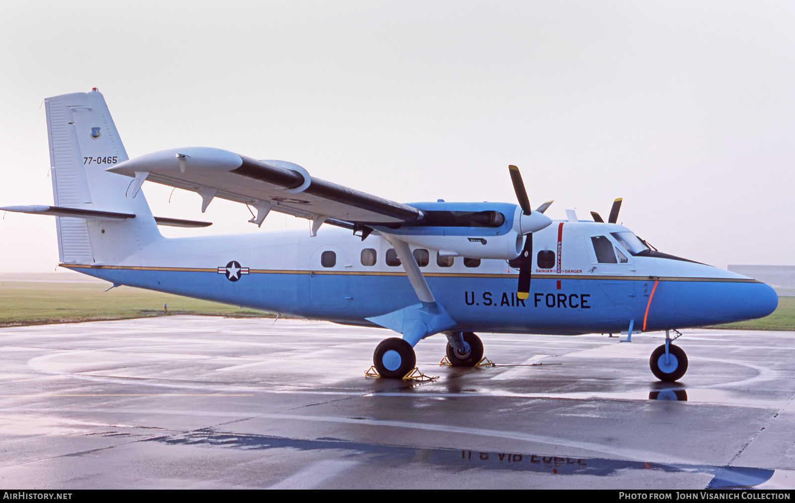 Aircraft Photo of 77-0465 | De Havilland Canada UV-18B Twin Otter | USA ...