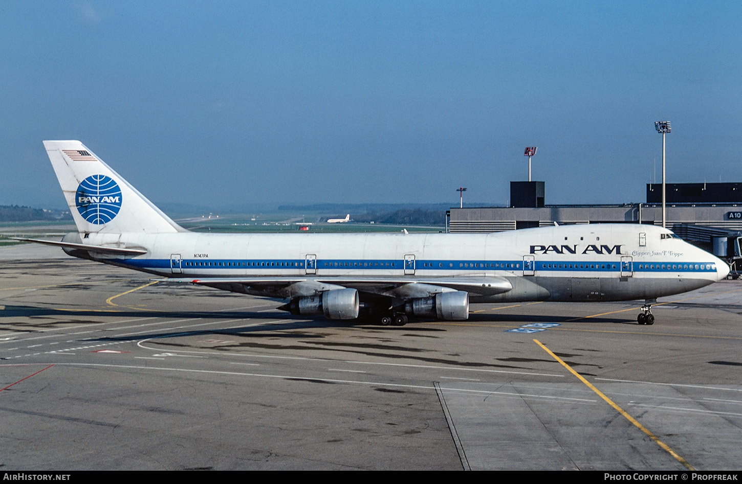 Aircraft Photo of N747PA | Boeing 747-121 | Pan American World Airways - Pan Am | AirHistory.net ...