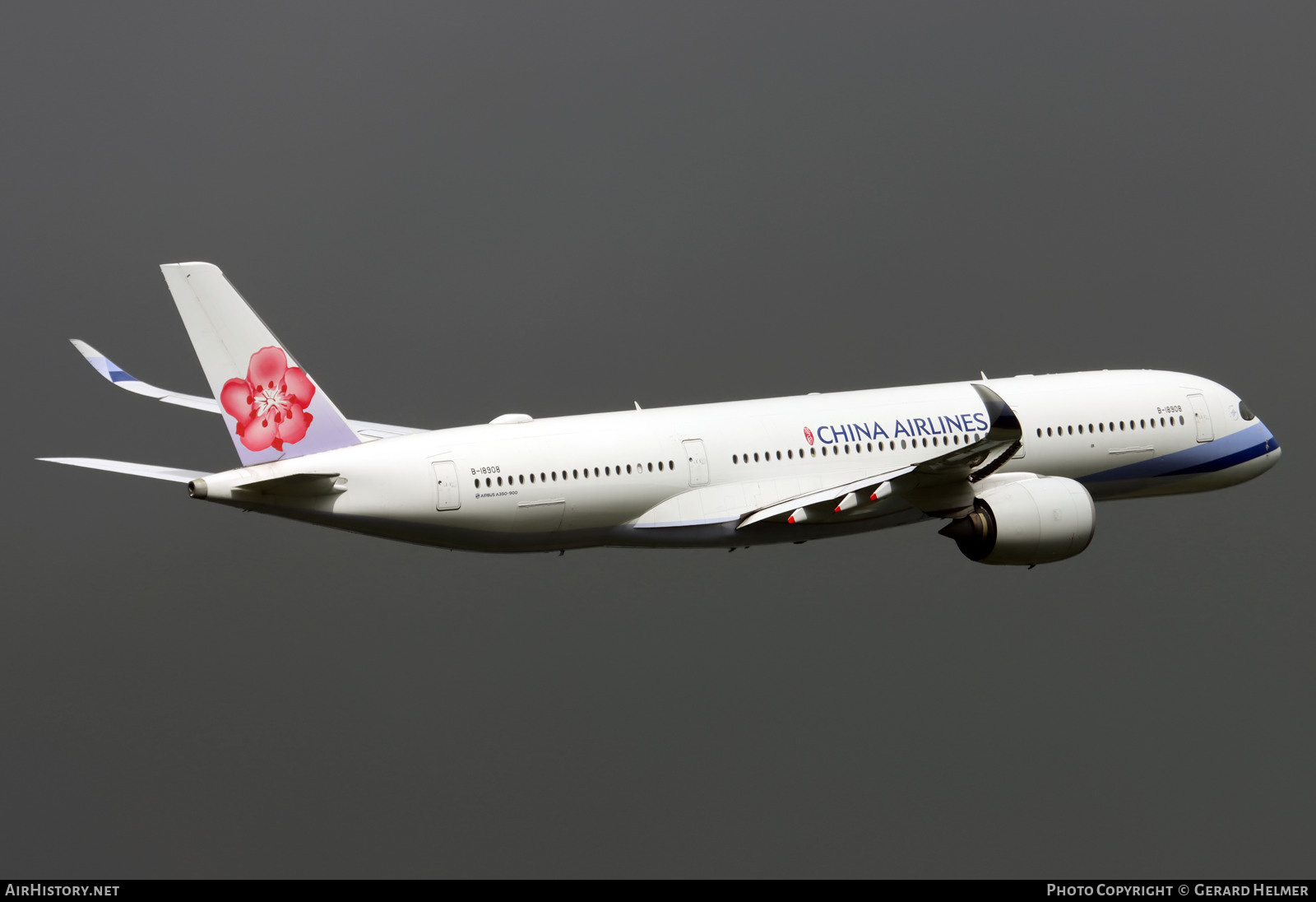 Aircraft Photo of B-18908 | Airbus A350-941 | China Airlines ...