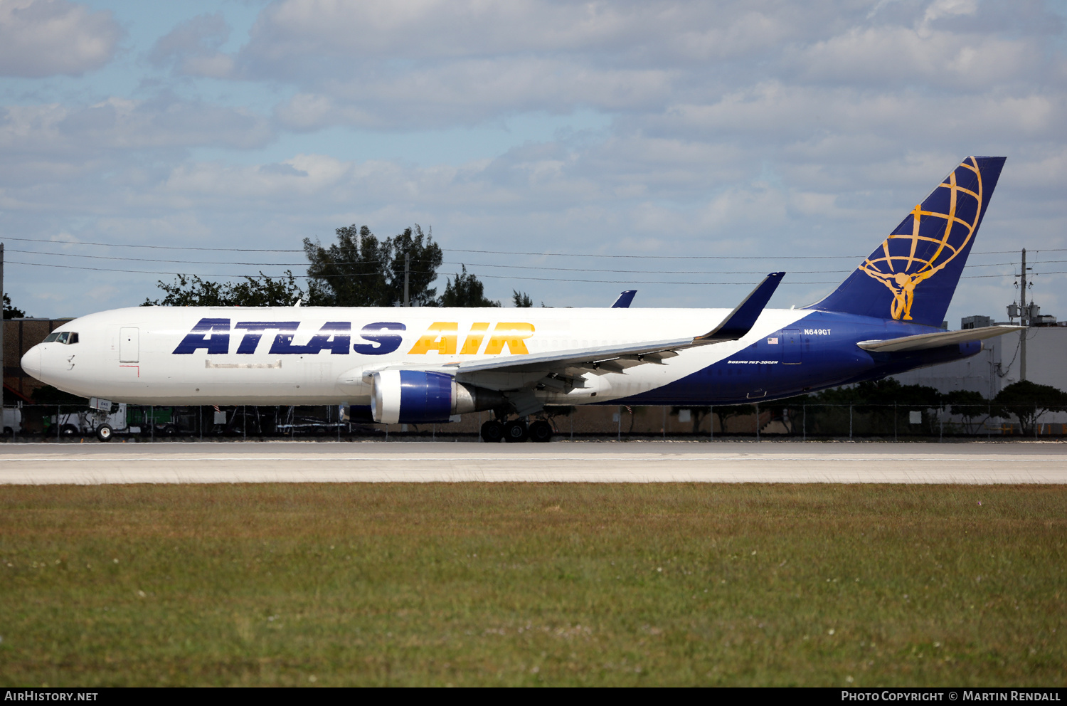 Aircraft Photo of N649GT | Boeing 767-375/ER(BCF) | Atlas Air ...