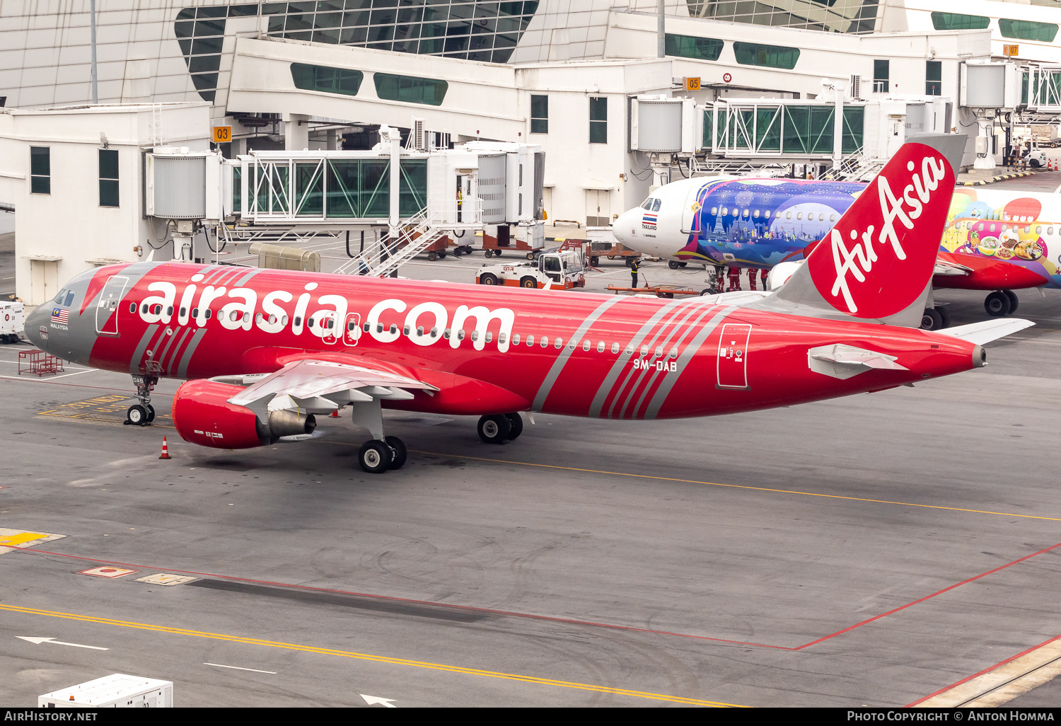 Aircraft Photo of 9M-DAB | Airbus A320-216 | AirAsia | AirHistory.net #683618