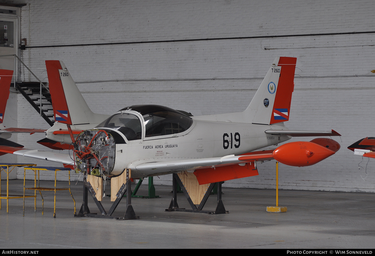 Aircraft Photo of 619 | Aermacchi T-260 (SF-260EU) | Uruguay - Air Force | AirHistory.net #683676
