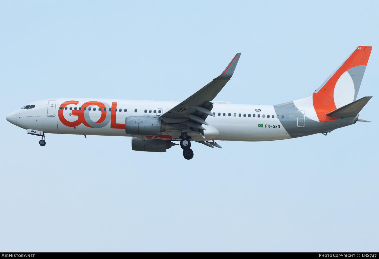 Aircraft Photo of PR-GXD | Boeing 737-8EH | GOL Linhas Aéreas ...