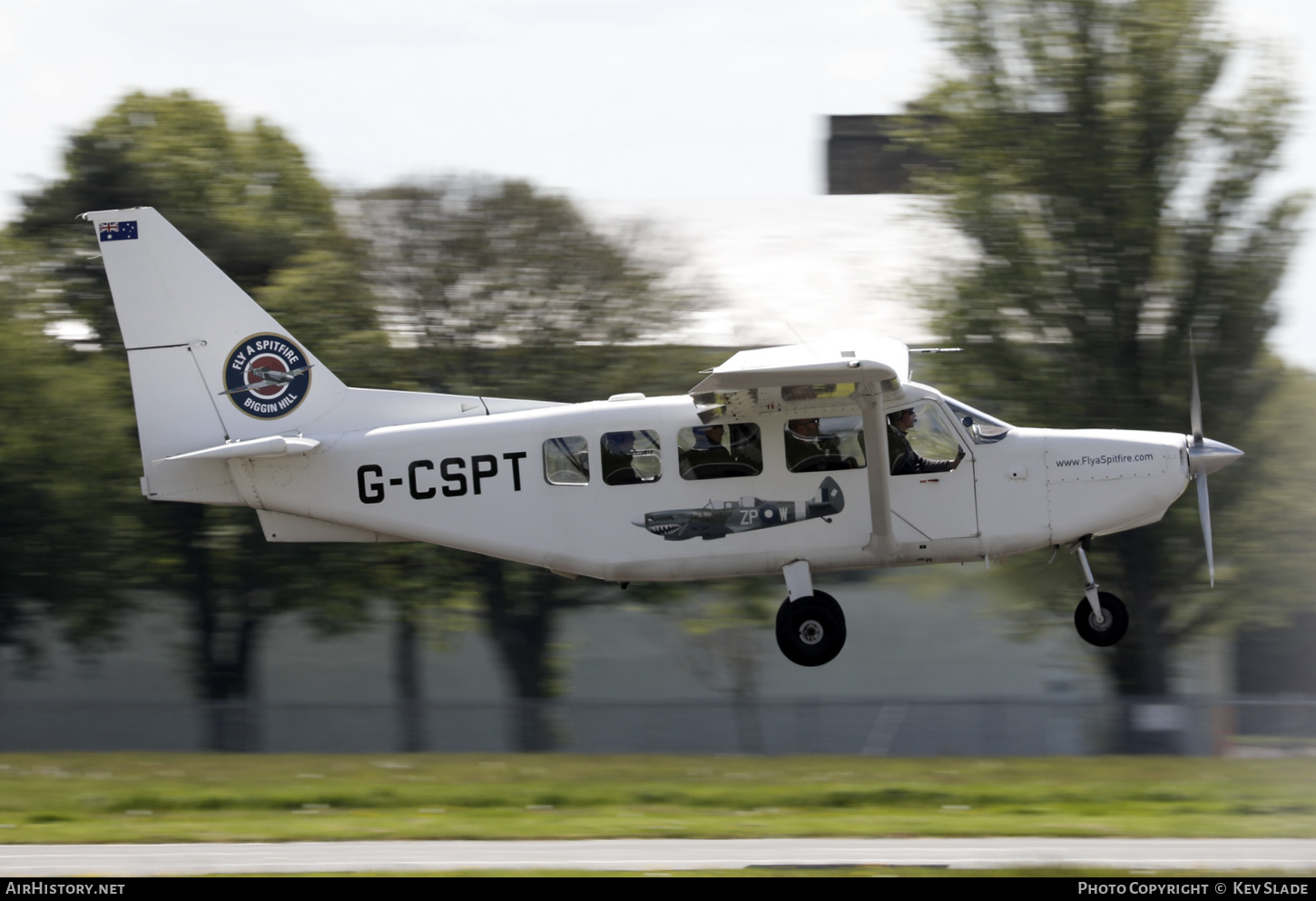 Aircraft Photo of G-CSPT | GippsAero GA8-TC320 Airvan | Fly A Spitfire | AirHistory.net #685787