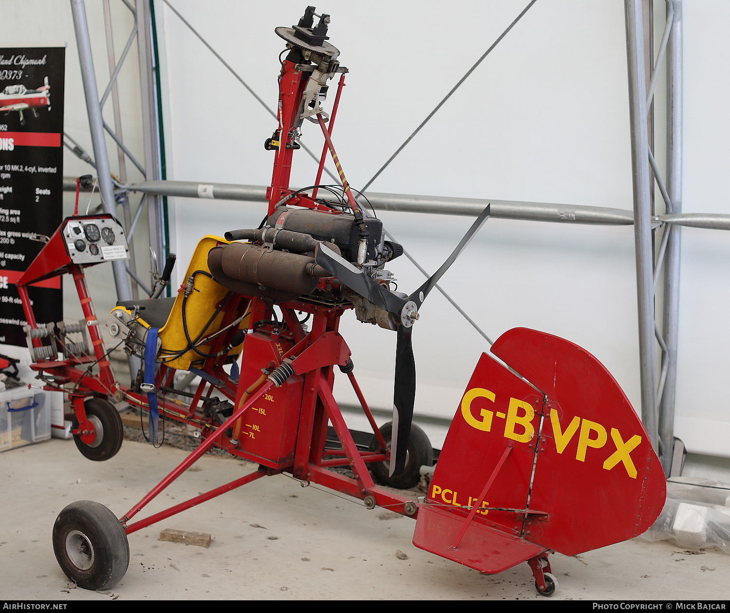 Aircraft Photo of G-BVPX | Bensen B-8 Gyrocopter | AirHistory.net #686475