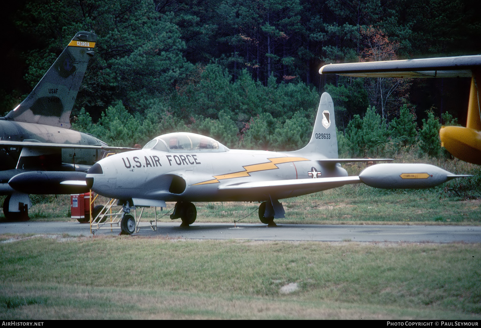 Aircraft Photo of 52-9633 / 029633 | Lockheed T-33A | USA - Air Force ...