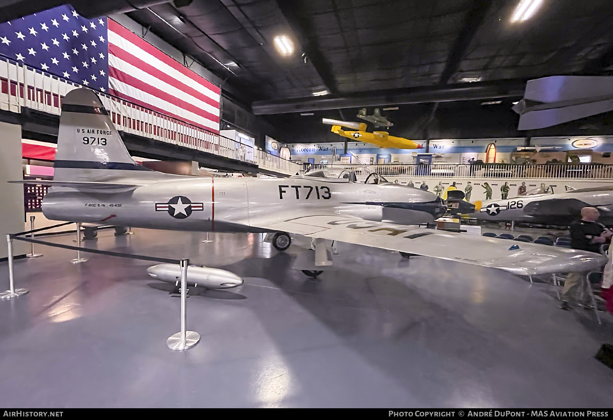 Aircraft Photo of 49-713 / 9713 | Lockheed P-80C Shooting Star | USA ...