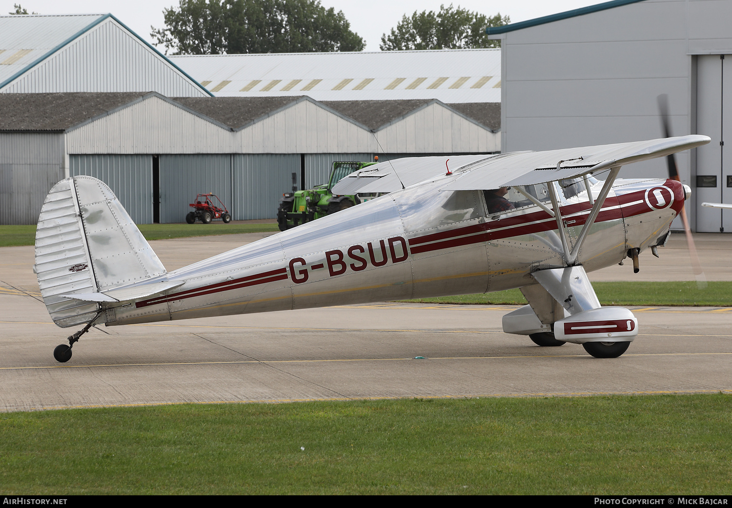 Aircraft Photo of G-BSUD | Luscombe 8A Silvaire | AirHistory.net #688945