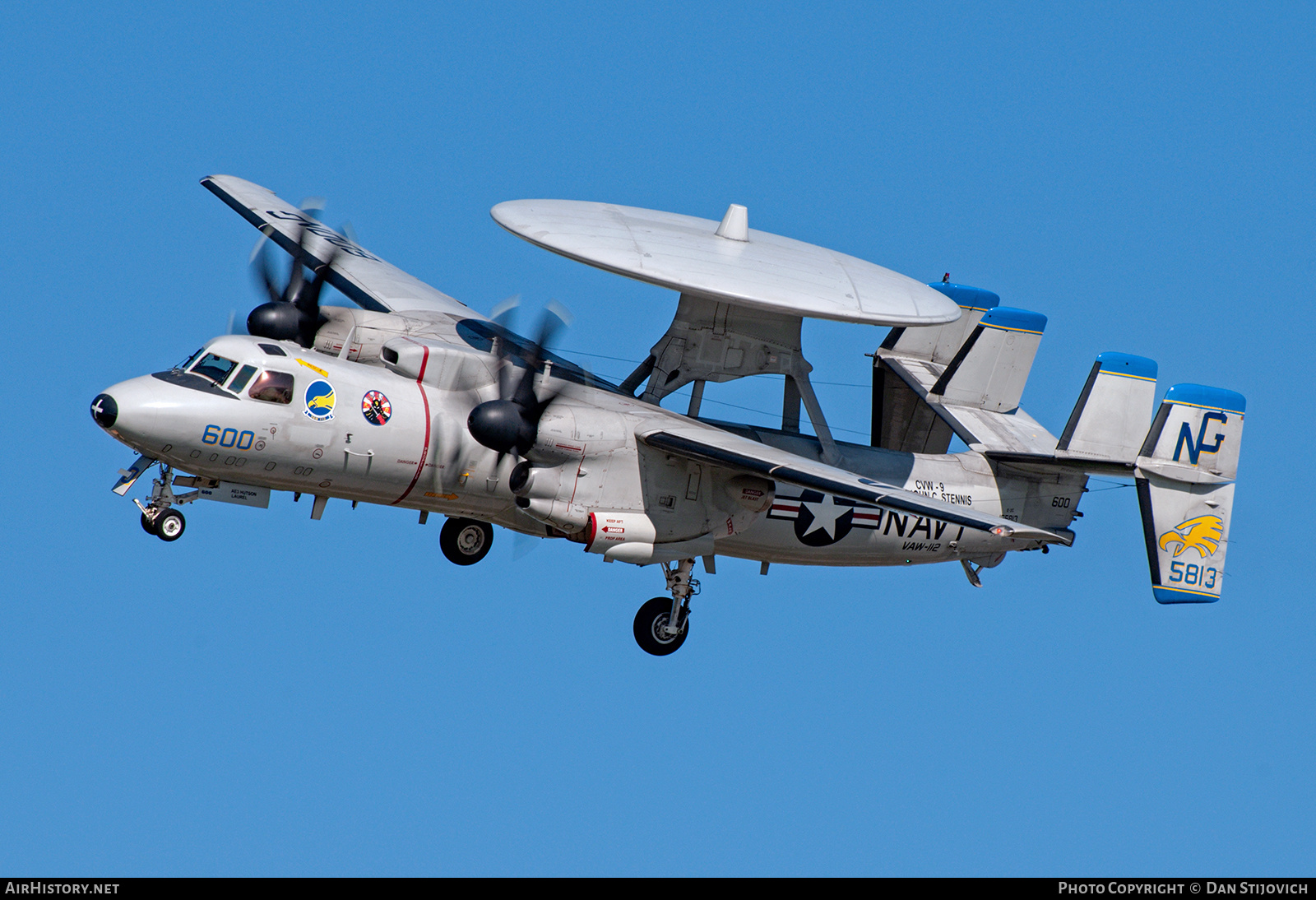Aircraft Photo of 165813 / 5813 | Grumman E-2C Hawkeye | USA - Navy ...
