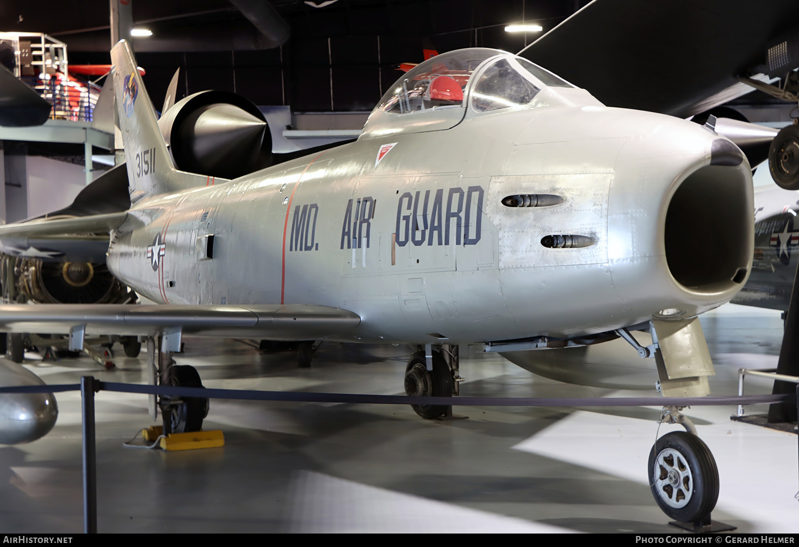 Aircraft Photo of 53-1511 / 31511 | North American F-86H Sabre | USA - Air Force | AirHistory ...