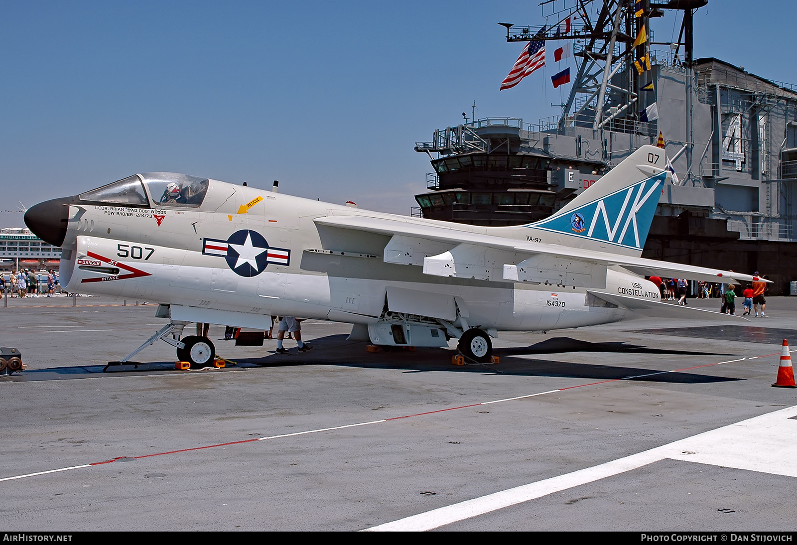 Aircraft Photo of 154370 | LTV A-7B Corsair II | USA - Navy ...