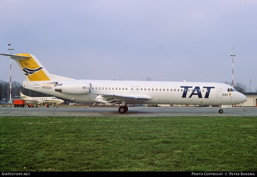 Aircraft Photo of PH-EZK | Fokker 100 (F28-0100) | TAT - Transport ...