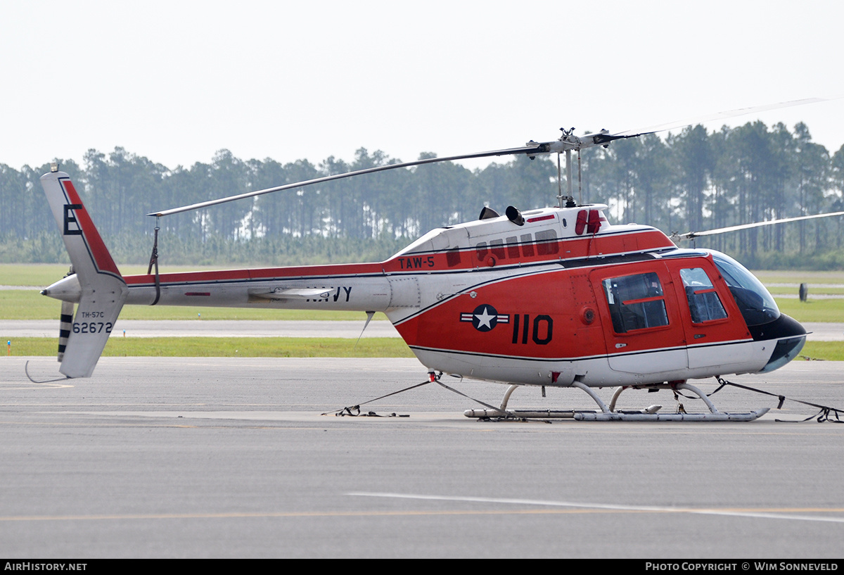 Aircraft Photo of 162672 | Bell TH-57C SeaRanger (206B-3) | USA - Navy ...