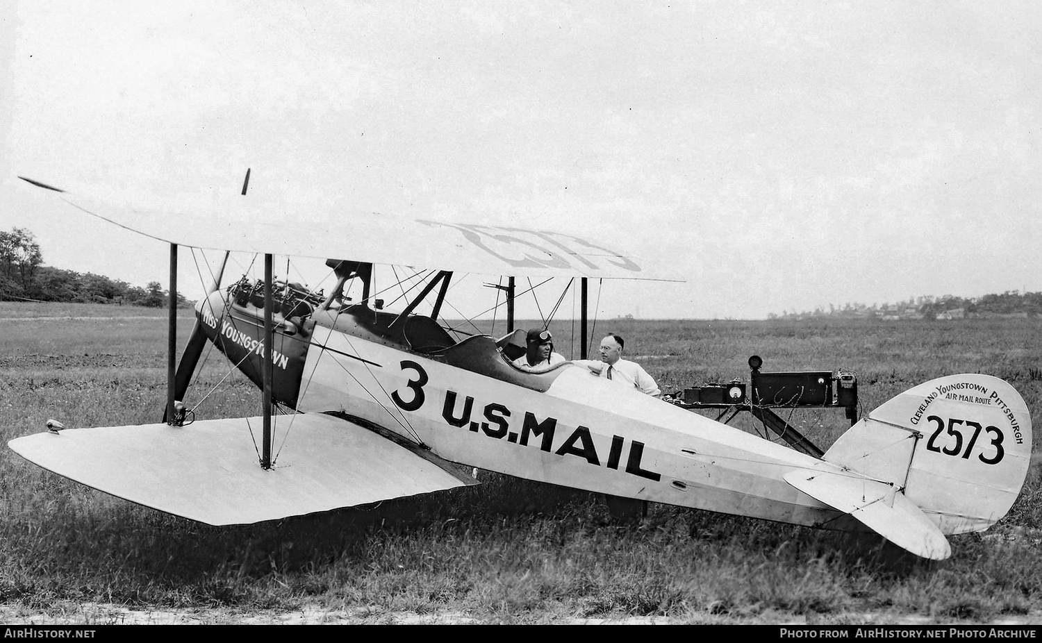 Aircraft Photo of NC2573 / 2573 | Waco 9 | US Mail | AirHistory.net #699538