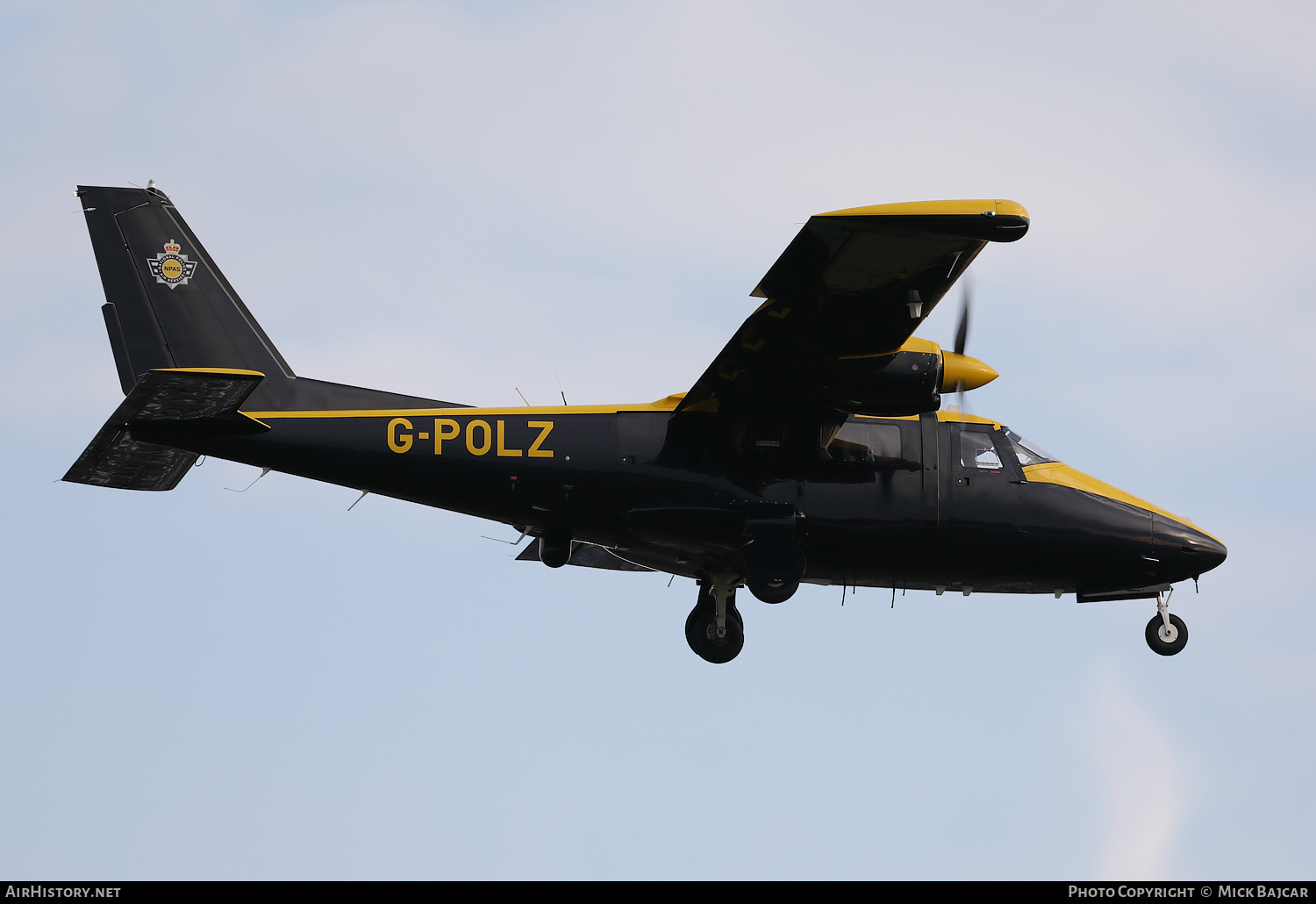 Aircraft Photo of G-POLZ | Vulcanair P-68R Victor | NPAS - National Police Air Service ...
