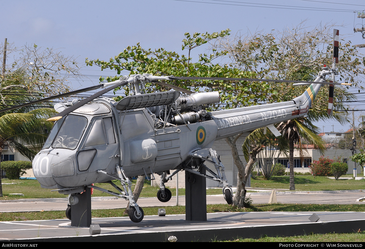 Aircraft Photo of N-7040 | Westland UH-2A (Wasp HAS1) | Brazil - Navy | AirHistory.net #700330