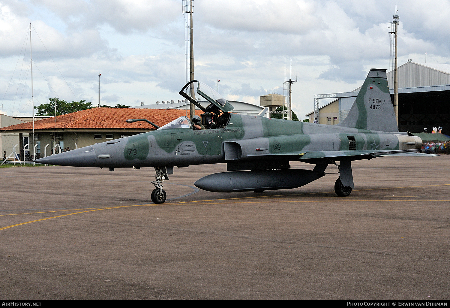 Aircraft Photo of 4873 | Northrop F-5EM Tiger II | Brazil - Air Force ...