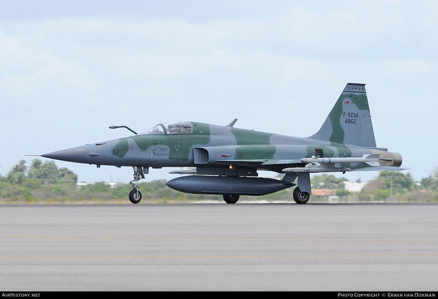 Aircraft Photo of 4862 | Northrop F-5EM Tiger II | Brazil - Air Force ...