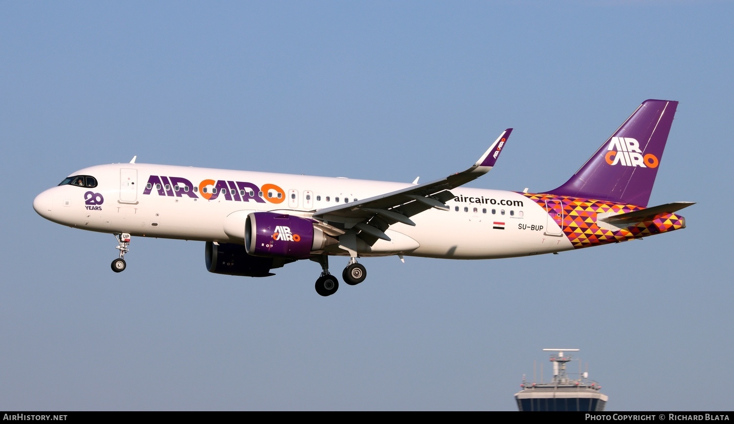 Aircraft Photo of SU-BUP | Airbus A320-251N | Air Cairo | AirHistory.net #702799
