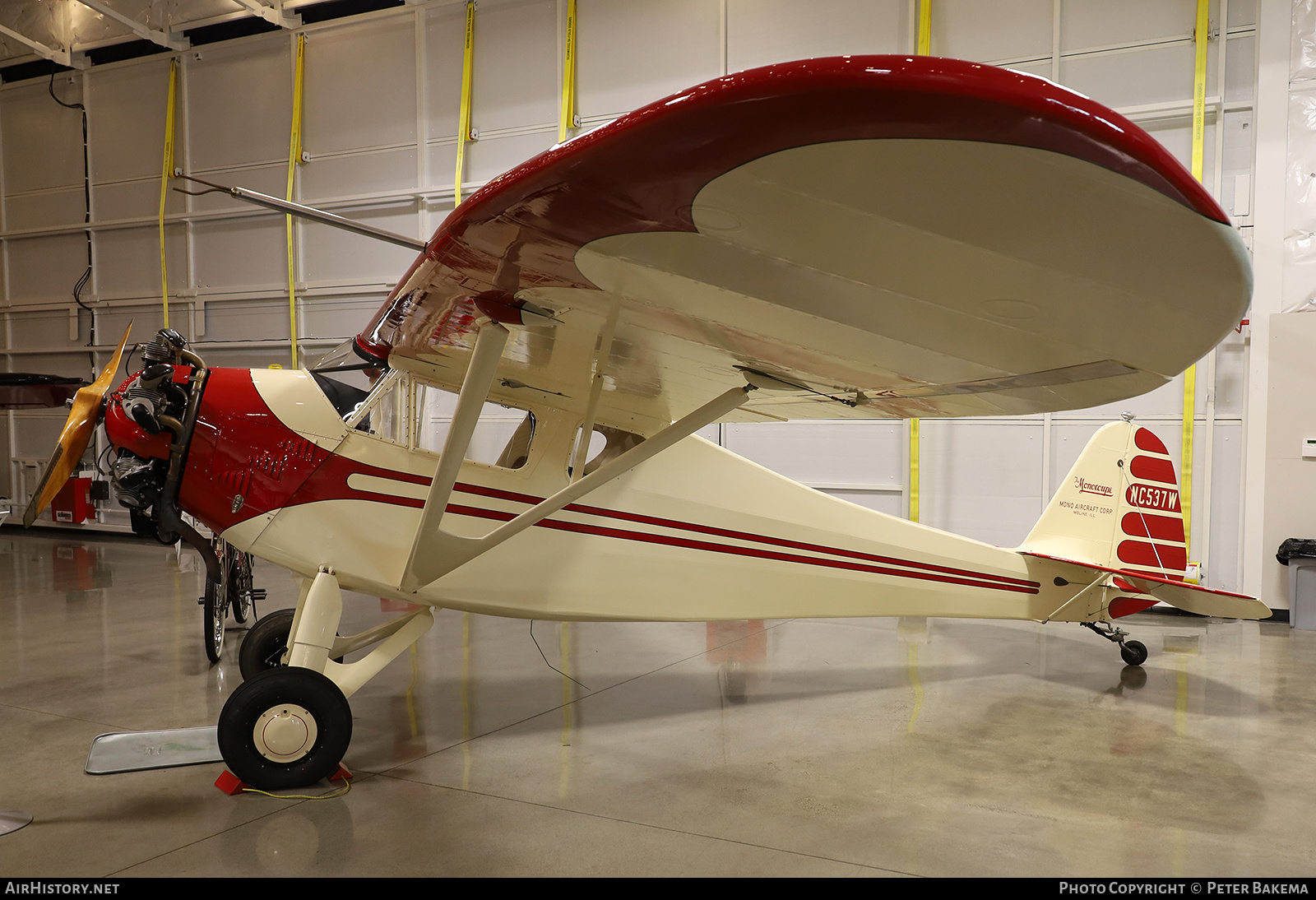 Aircraft Photo of N537W / NC537W | Monocoupe 90A | AirHistory.net #703507