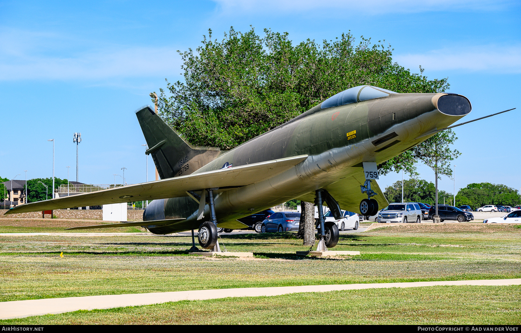 Aircraft Photo of 52-5759 / 25759 | North American F-100A Super Sabre | USA - Air Force ...