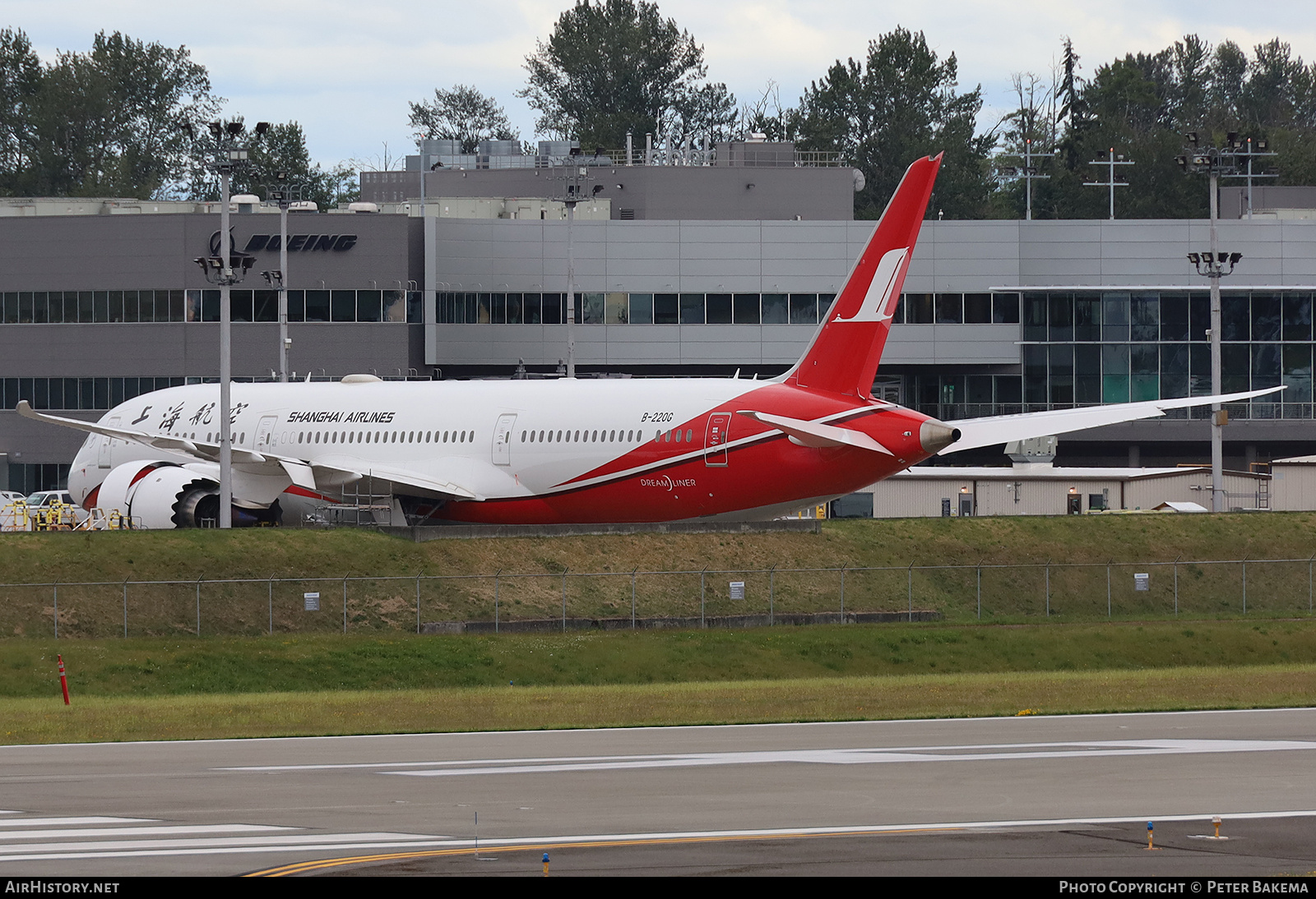 Aircraft Photo of B-220G | Boeing 787-9 Dreamliner | Shanghai Airlines | AirHistory.net #705125