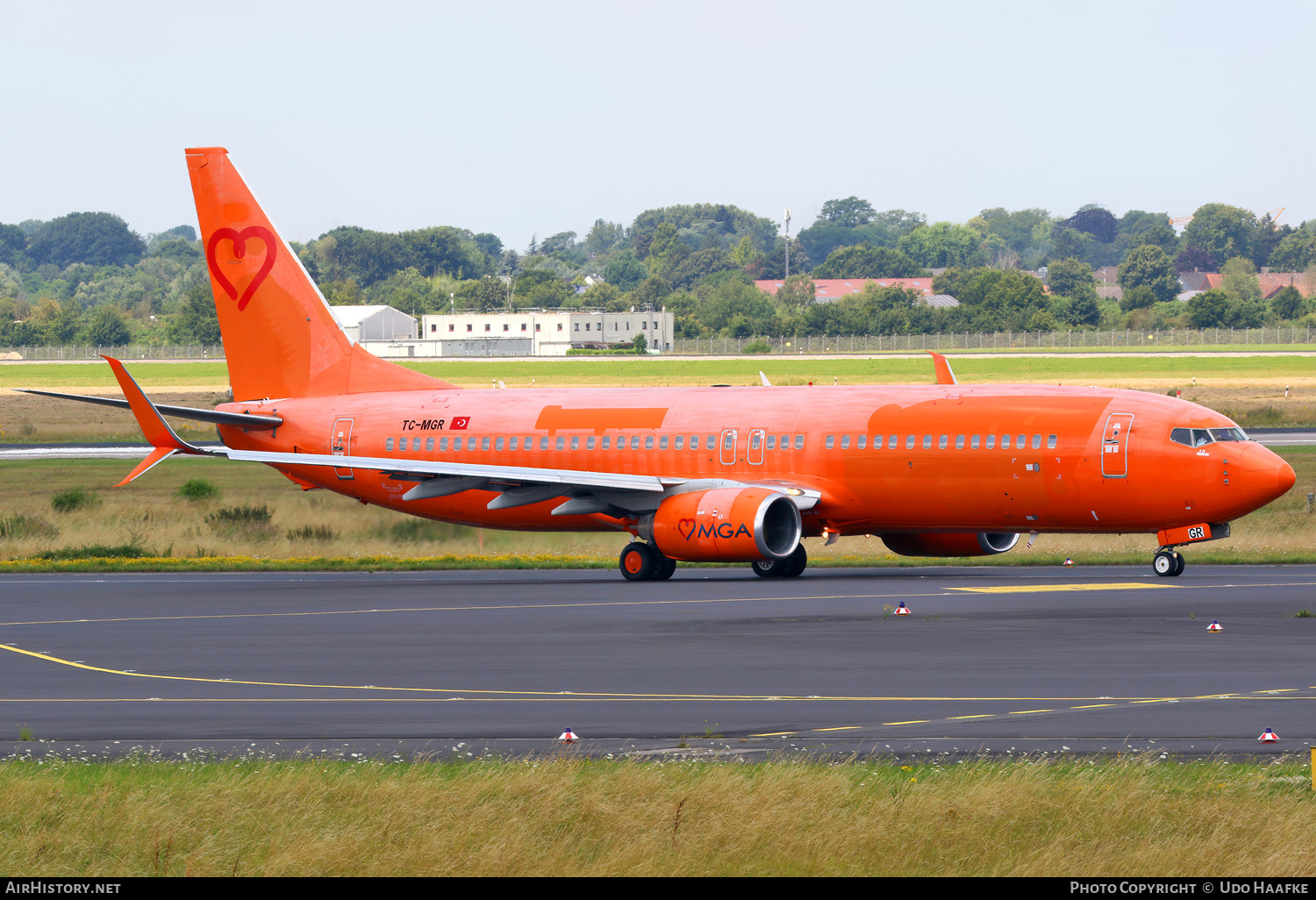 Aircraft Photo of TC-MGR | Boeing 737-85F | MGA - Mavi Gok Aviation ...