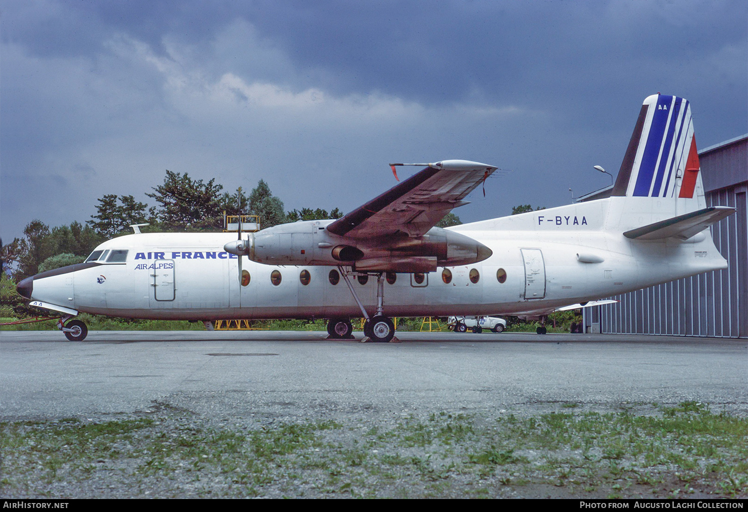 Aircraft Photo of F-BYAA | Fokker F27-400 Friendship | Air France | AirHistory.net #708085