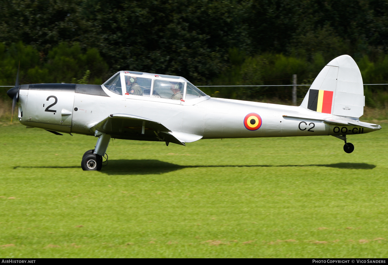Aircraft Photo of OO-CII / C-2 | De Havilland Canada DHC-1 Chipmunk ...