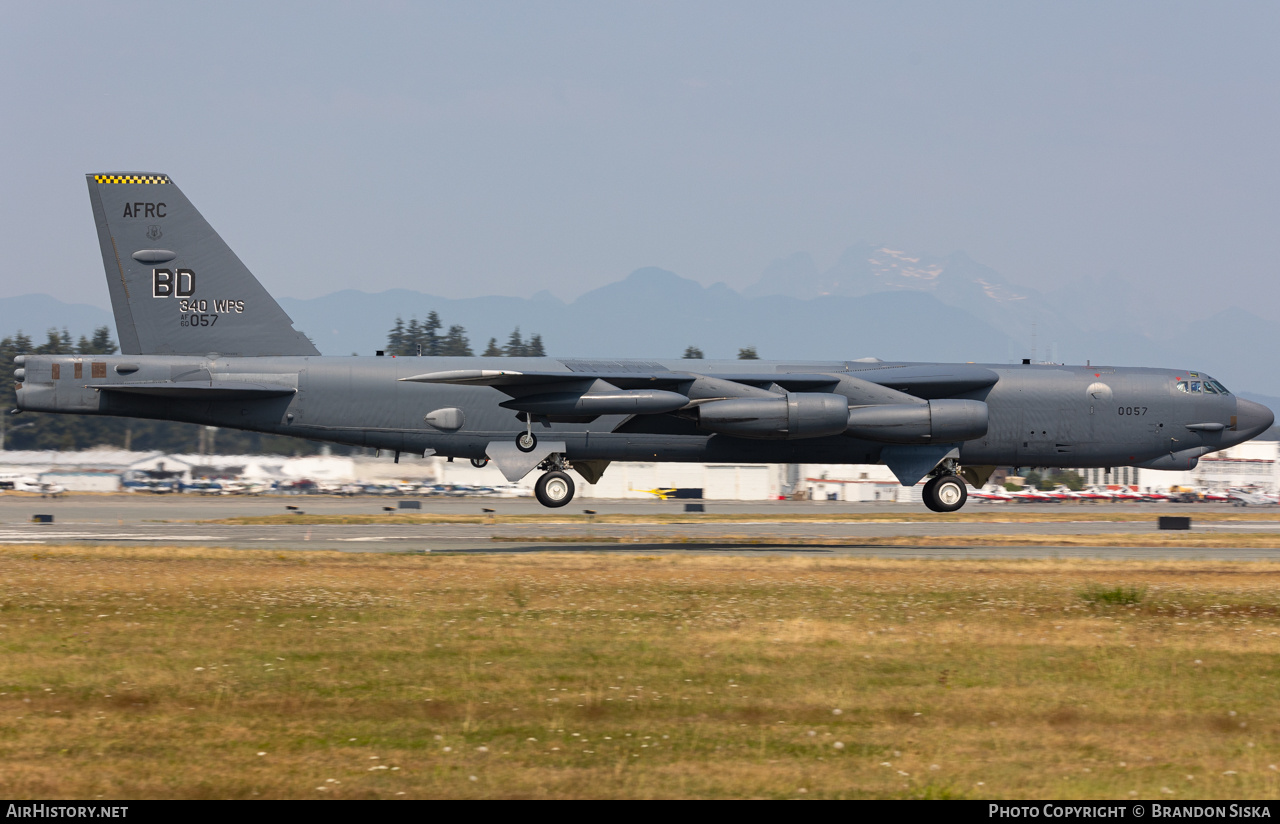 Aircraft Photo of 60-0057 / AF60-057 | Boeing B-52H Stratofortress | USA - Air Force ...