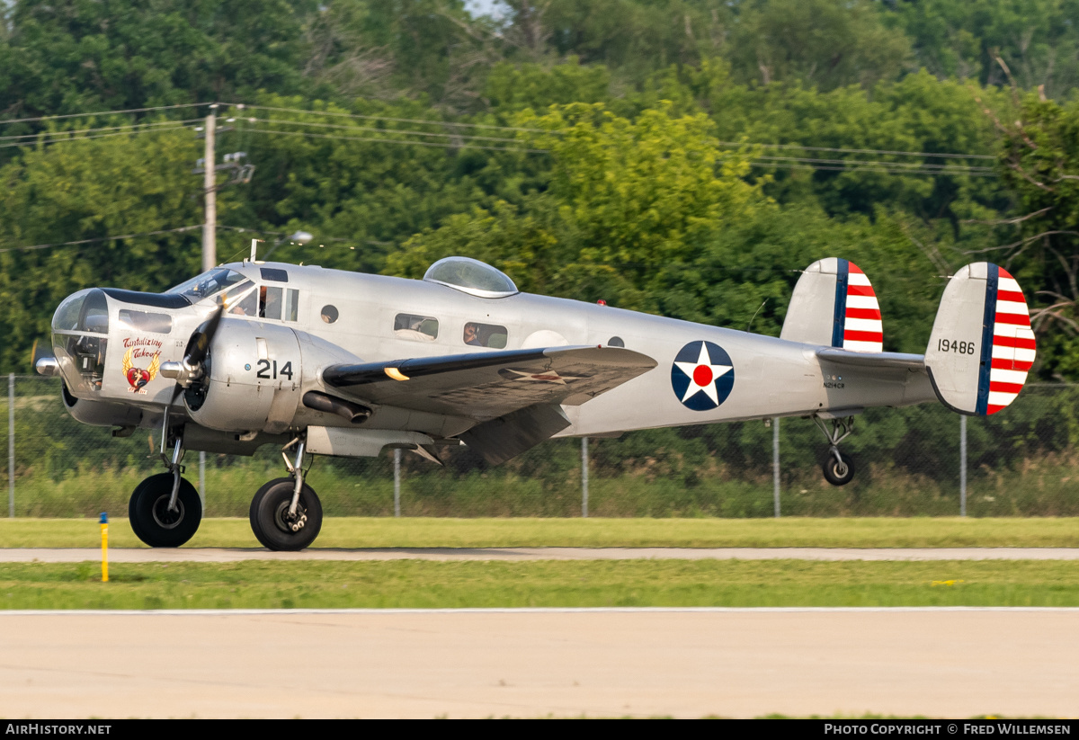 Aircraft Photo of N214CR / 19486 | Hamilton AT-11 | USA - Air Force ...