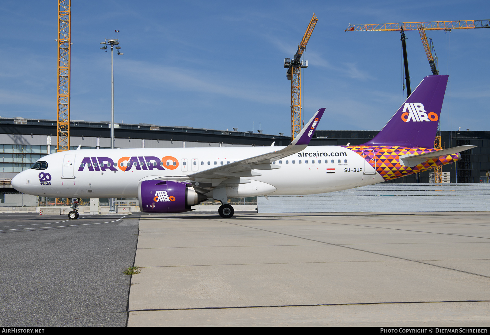 Aircraft Photo of SU-BUP | Airbus A320-251N | Air Cairo | AirHistory.net #720909