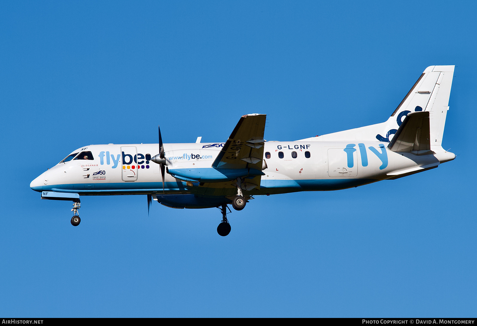 Aircraft Photo of G-LGNF | Saab 340B | Flybe | AirHistory.net #722363