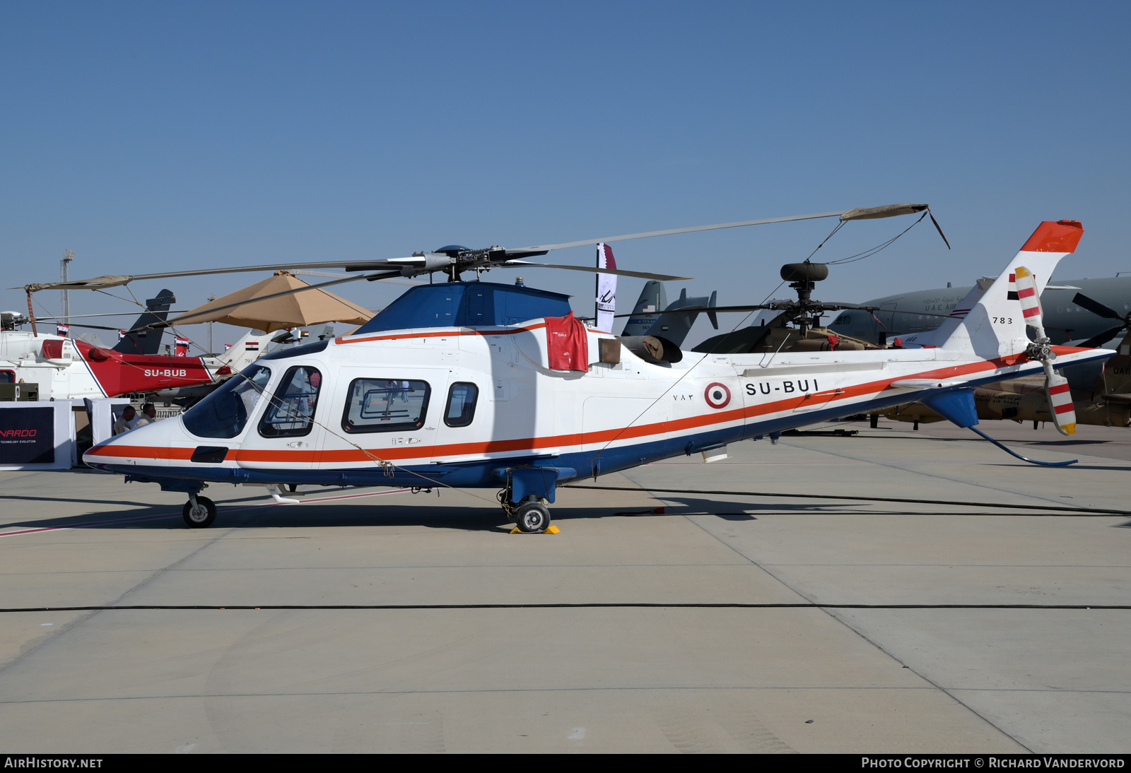 Aircraft Photo of 783 | AgustaWestland AW-109E | Egypt - Air Force | AirHistory.net #725765