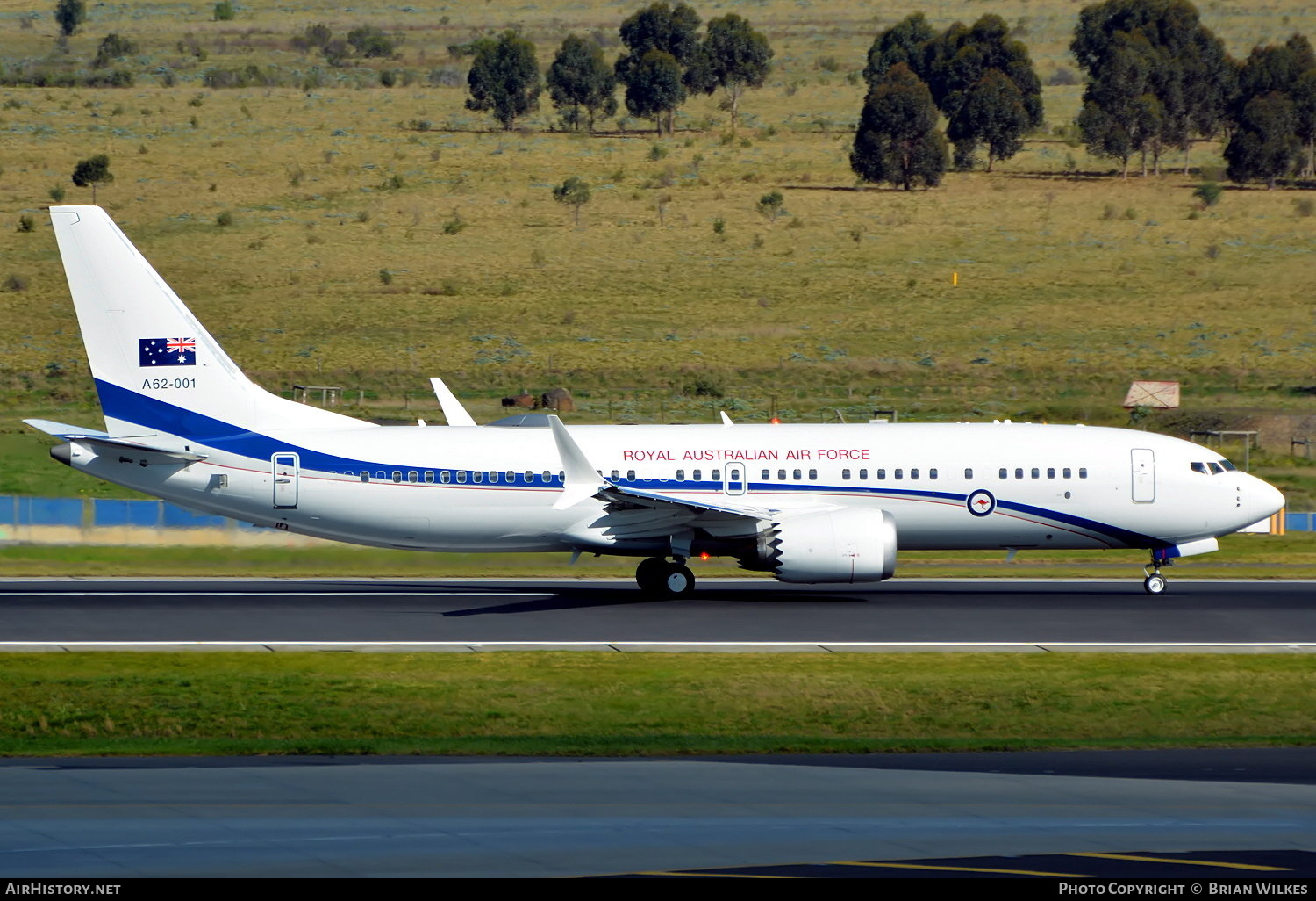 Aircraft Photo of A62-001 | Boeing 737-8 BBJ2 MAX | Australia - Air Force | AirHistory.net #726432