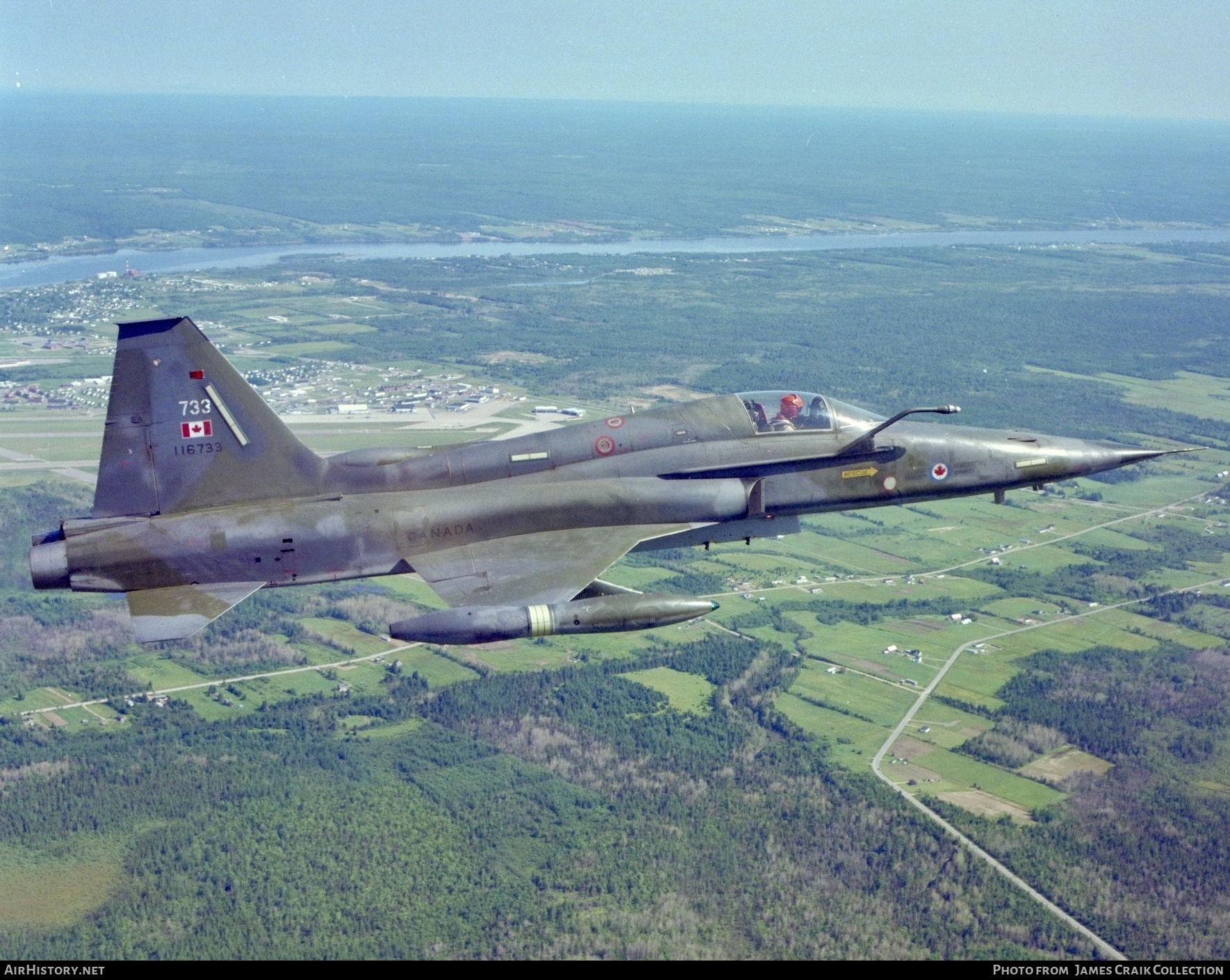 Aircraft Photo of 116733 | Canadair CF-5A | Canada - Air Force ...